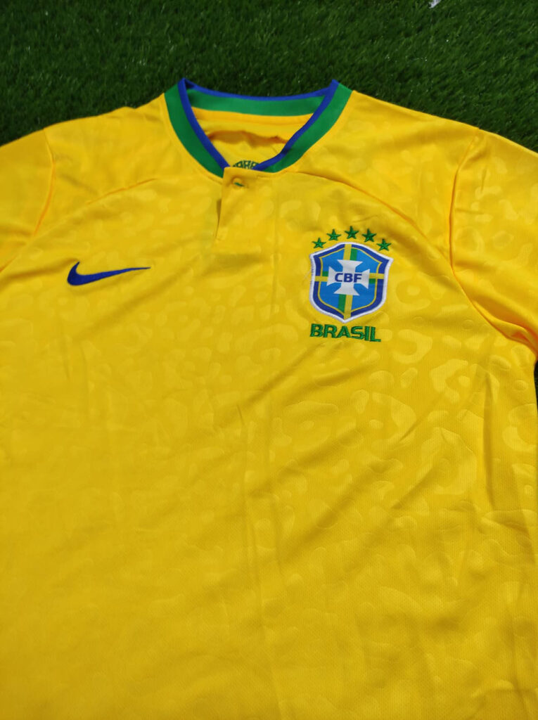Brazil World Cup Home Kit 2022 - Jersey Club BD