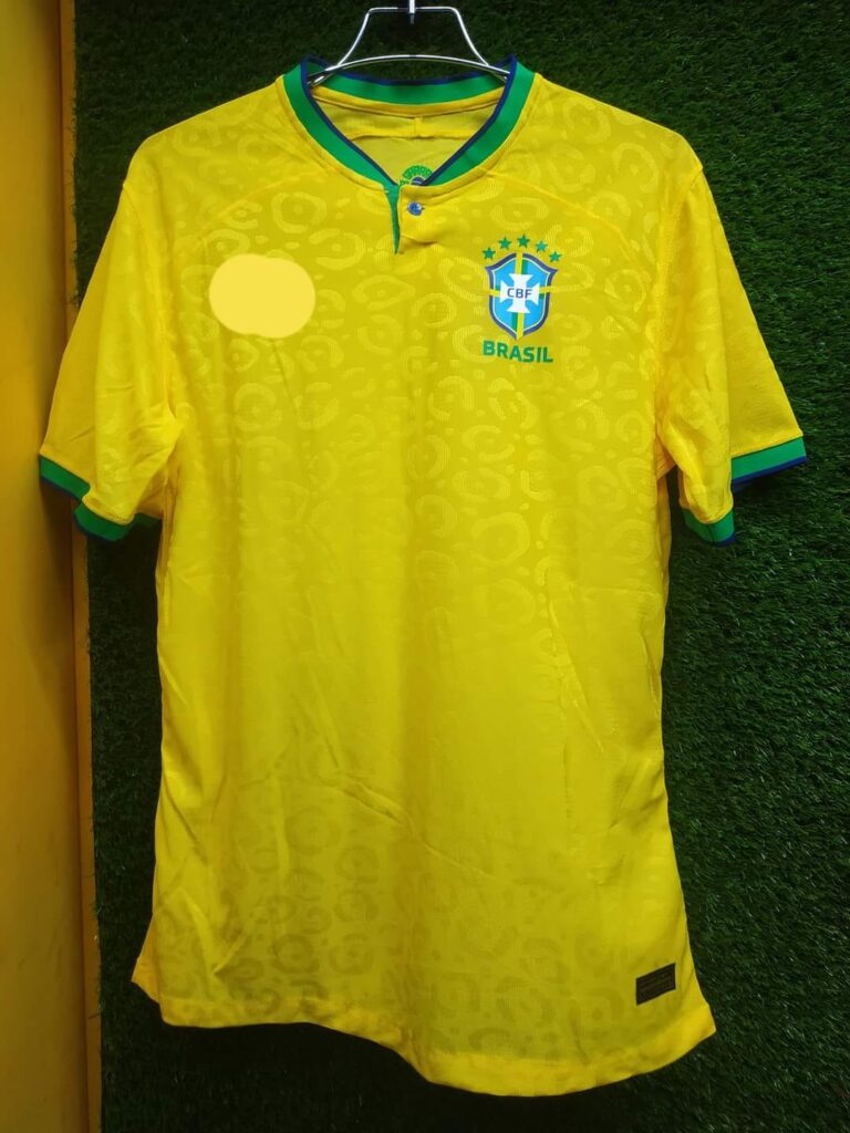 Brazil World Cup Home Kit 2022 - Jersey Club BD
