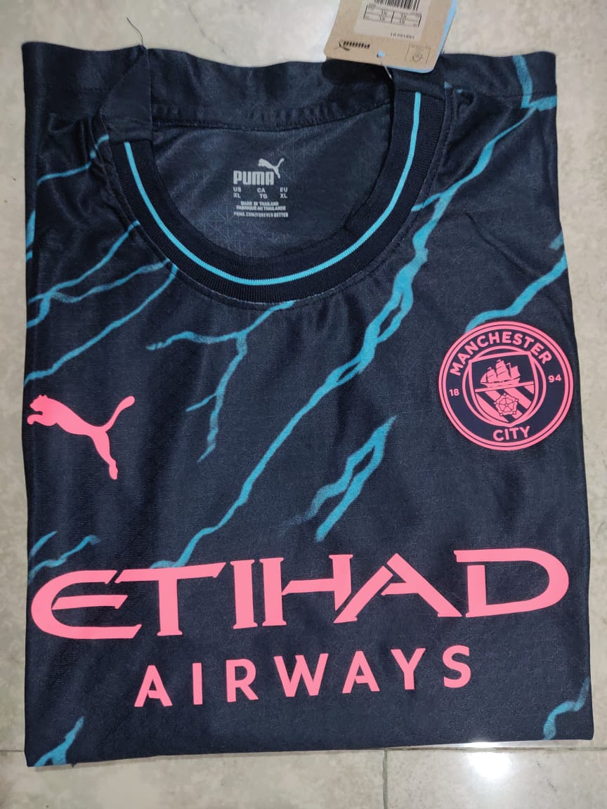 Manchester City Third Kit 23/24 Best Price in BD - Jersey Club BD