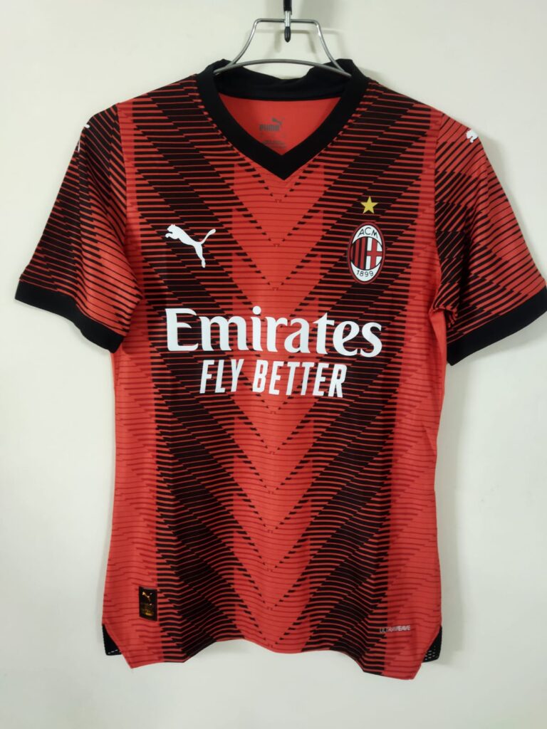 AC Milan Home Kit 23/24 | AC Milan Jersey 2023 Best Price - Jersey Club BD