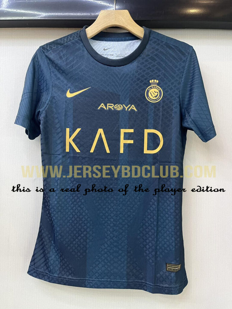 Al-Nassr Away Kit 23/24 | Best Al Nassr Ronaldo Jersey - Jersey Club BD