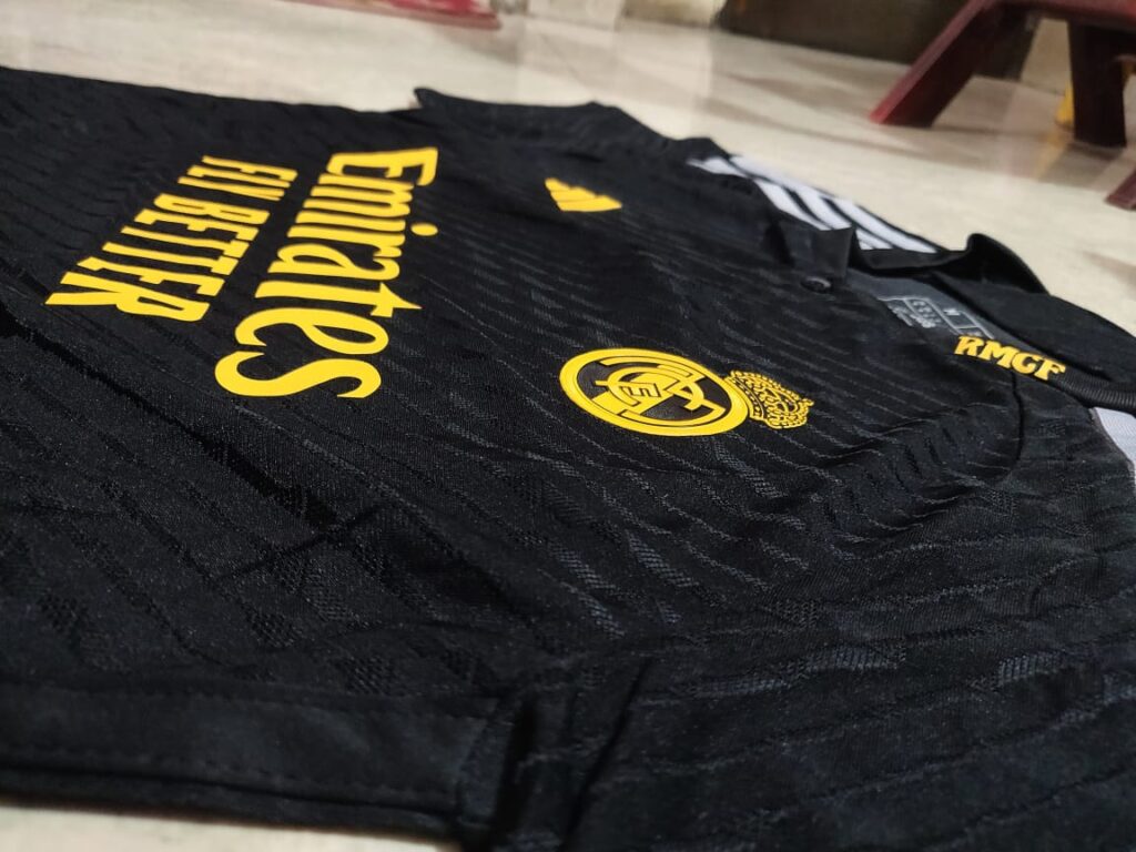 Real Madrid Third Kit 23/24 | Real Madrid Black Jersey 2023 - Jersey ...