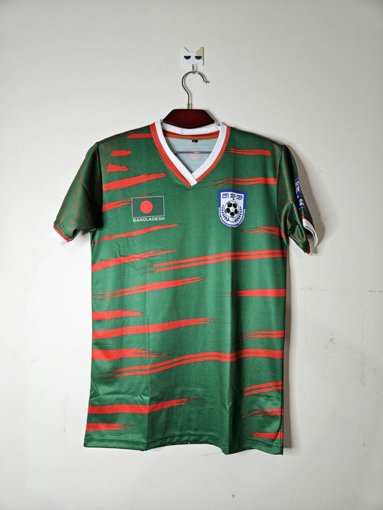 Bangladesh Football Home Jersey 2024 || Authentic BD Football Jersey ...