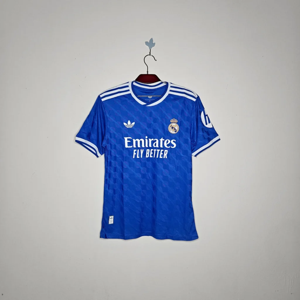 Real Madrid Third Kit 25/26 || Real Madrid Blue Jersey 2025 - Jersey ...
